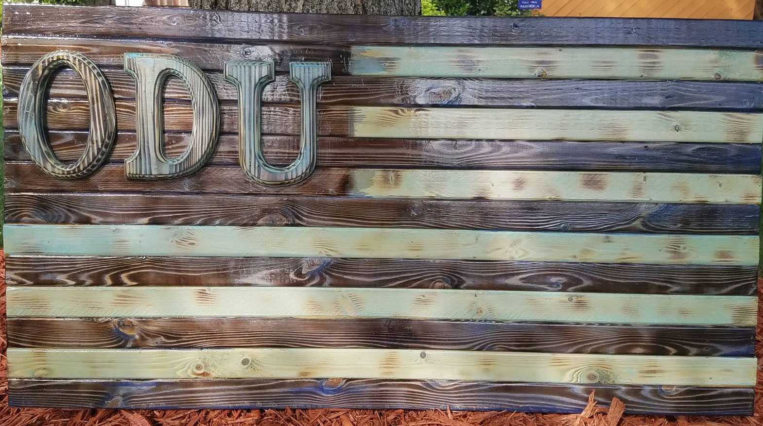 College Flags- Custom starts at $150 Large -$150 – Battle Worn Flags